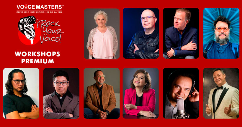 WORKSHOPS | Congreso Internacional de la Voz, ¡Rock Your Voice! 2023
